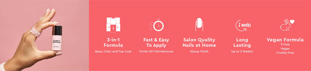 Cherry Red - Gel Polish - Le Mini Macaron Europe