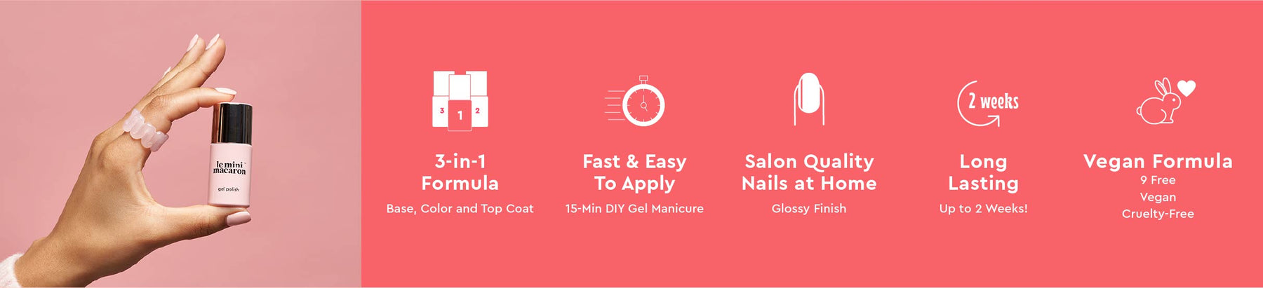 Cherry Red - Gel Polish - Le Mini Macaron Europe