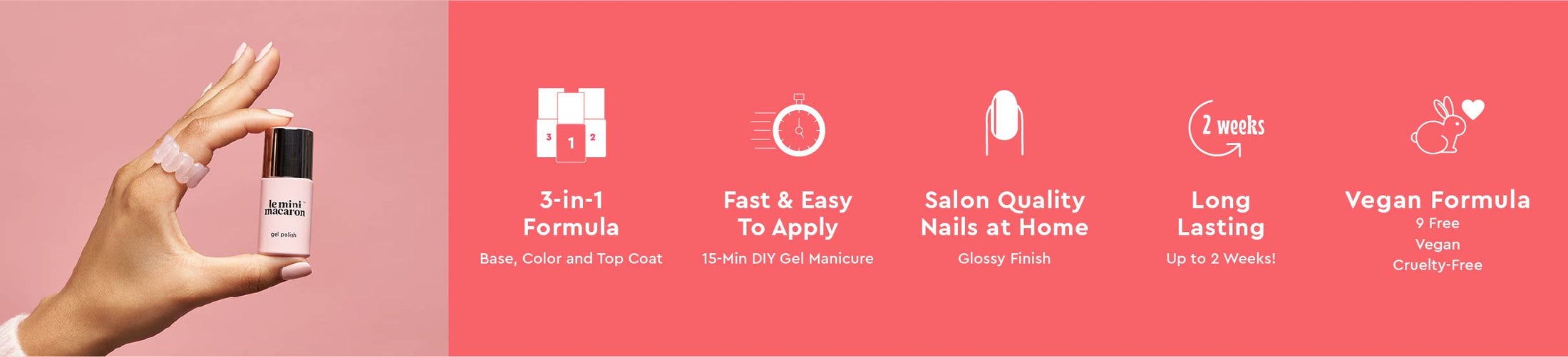 Cherry Red - Gel Polish - Le Mini Macaron Europe