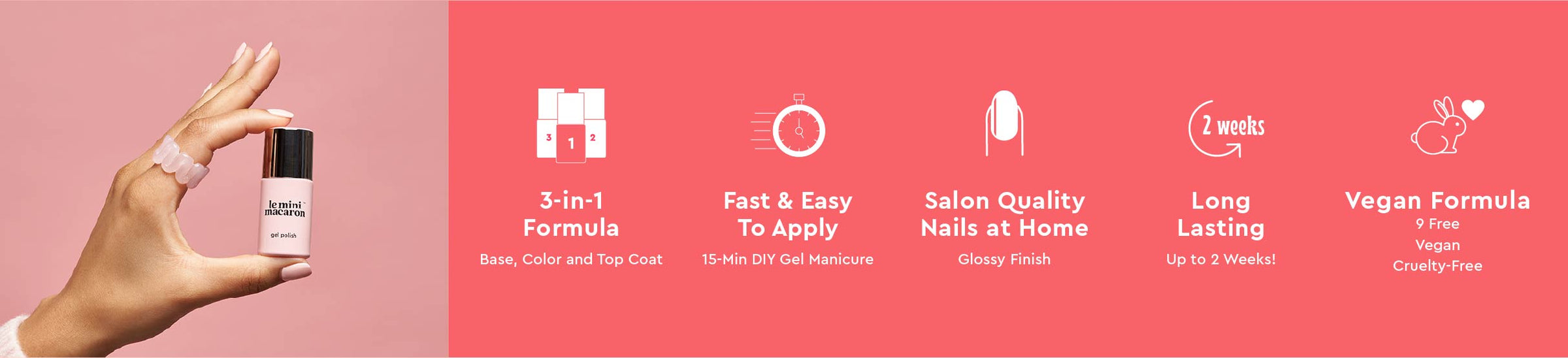 Cherry Red - Gel Polish - Le Mini Macaron Europe